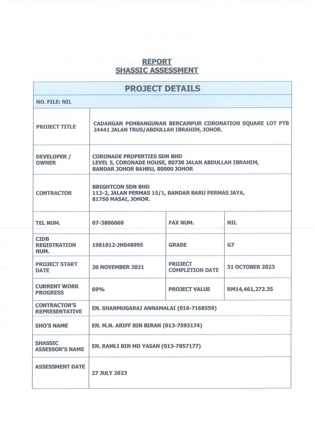 Certificates | Brightcon Sdn Bhd